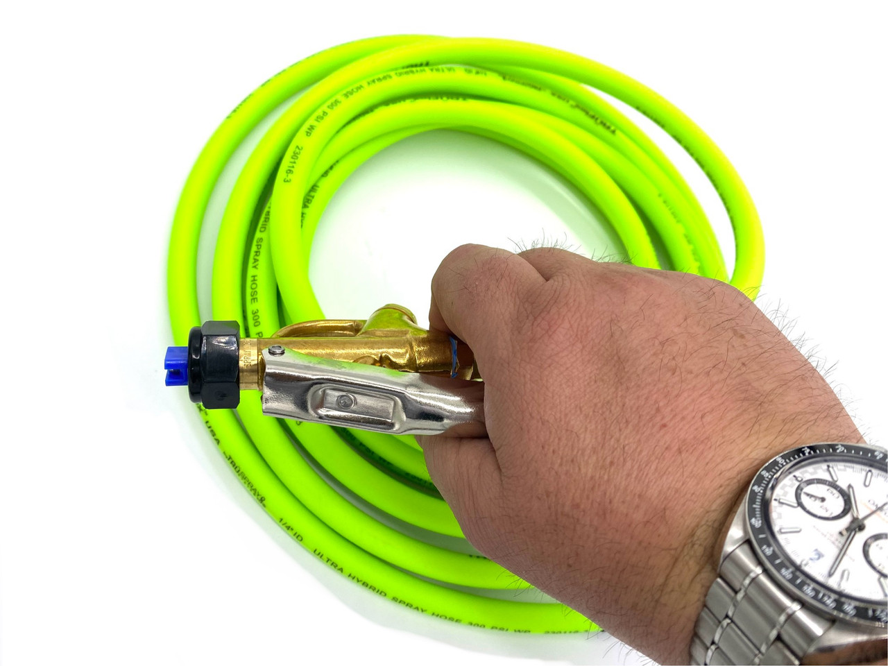 TRUFlex Complete Hose and Brass Trigger Setup (15 ft) - 44Tools.com