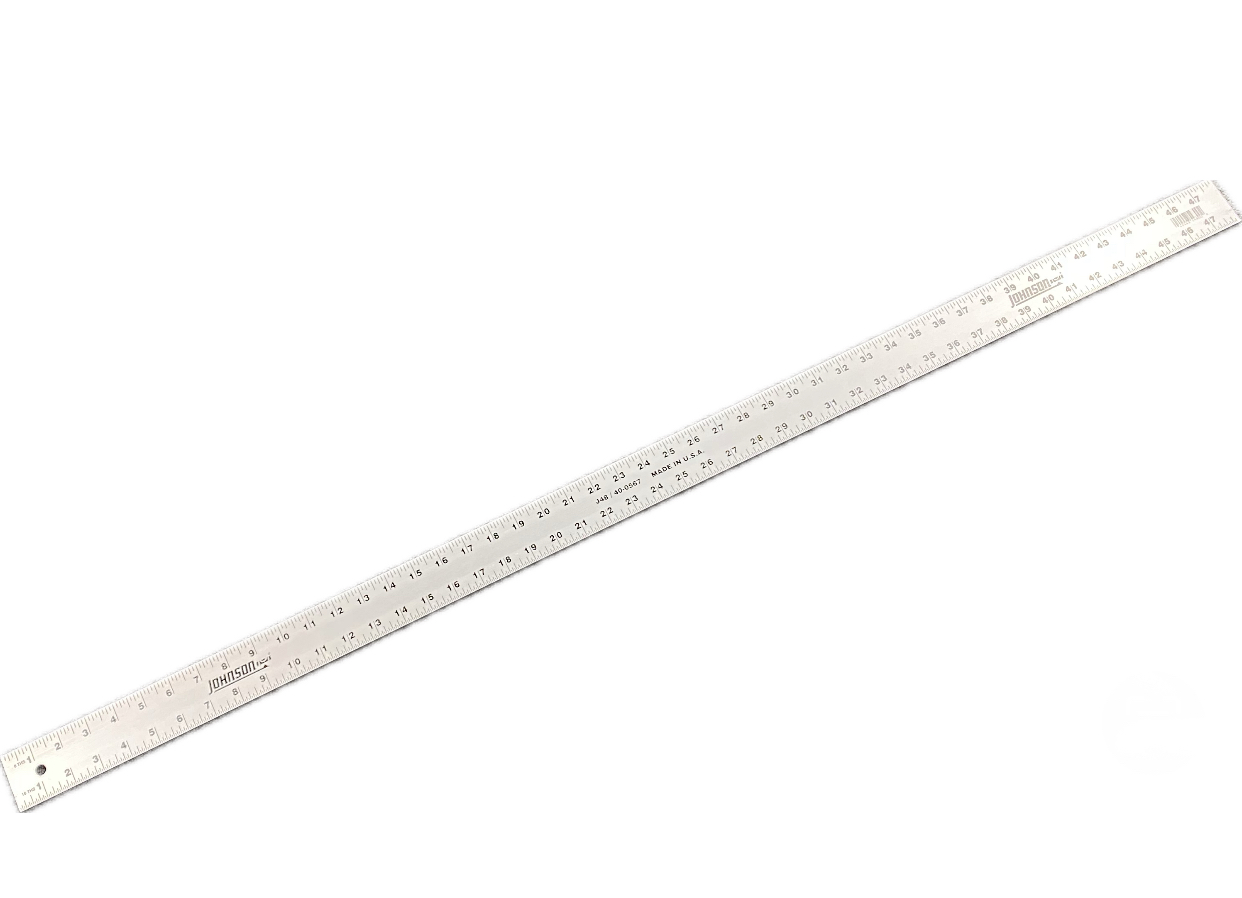 48" Stainless Steel Straight Edge Ruler