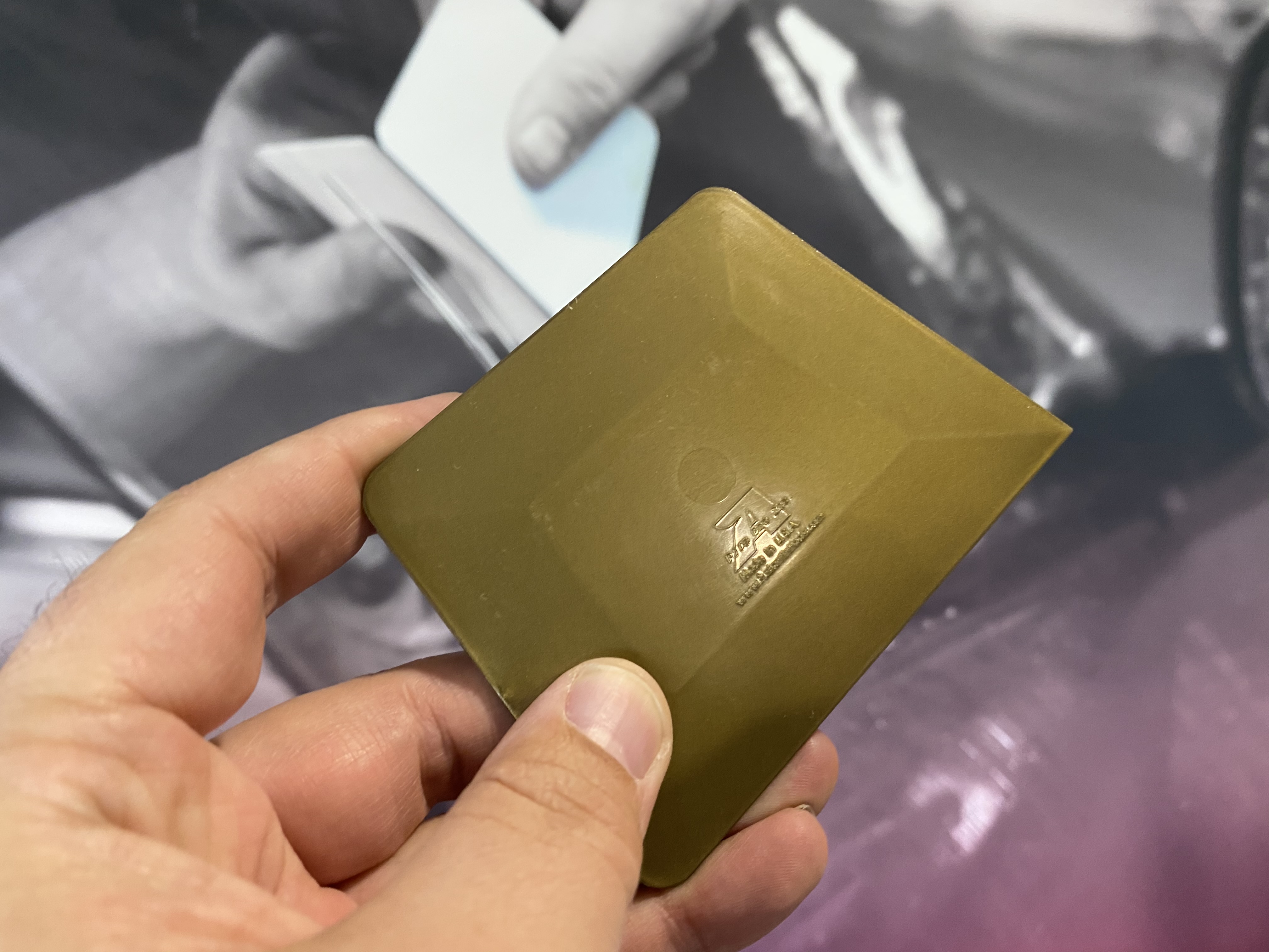 AP1 Square Corner Gold Hard Card