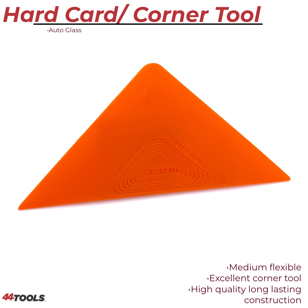 Orange Tri-Edge Window Tinting Tool