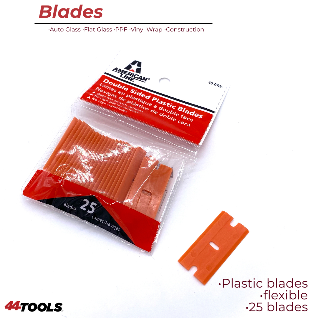 Plastic Razor Blades