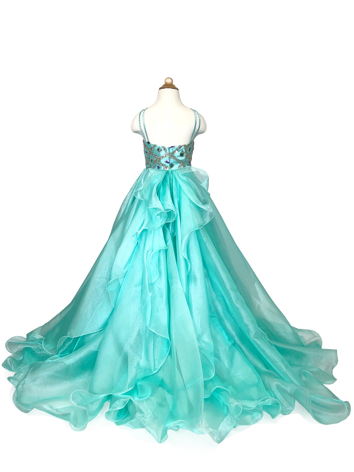 Beaded top ball gown
