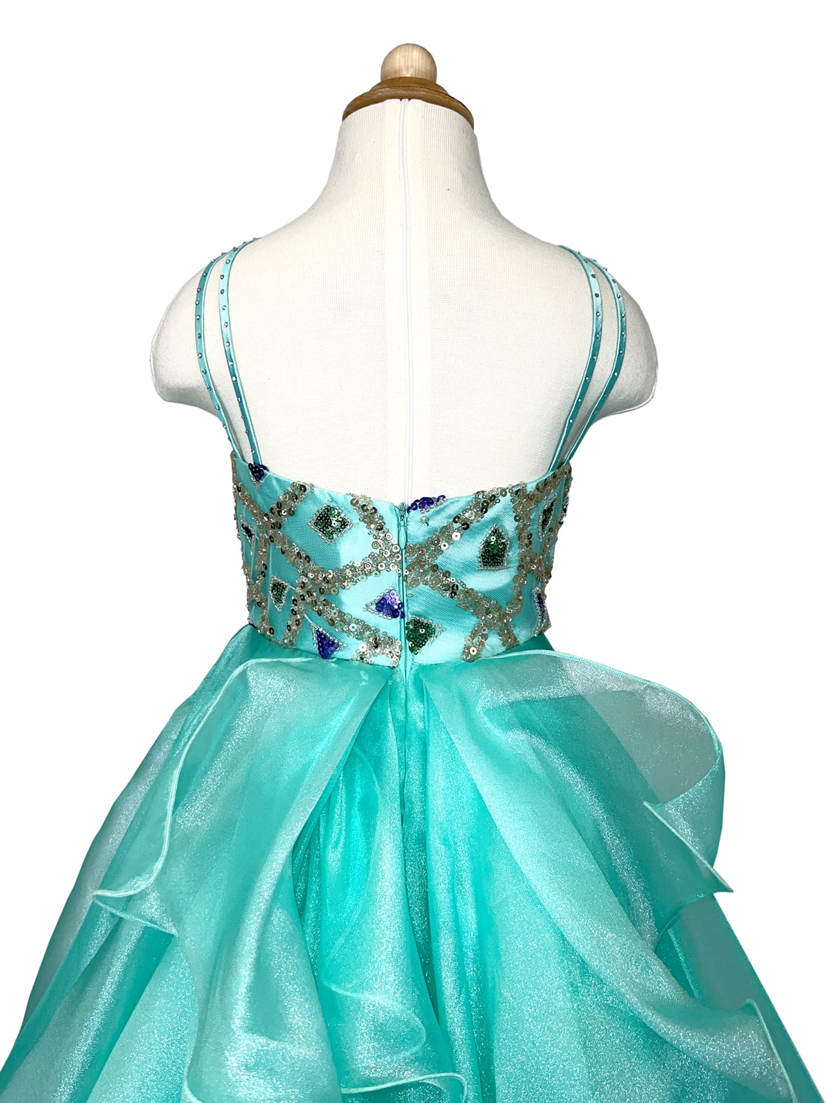 Beaded top ball gown