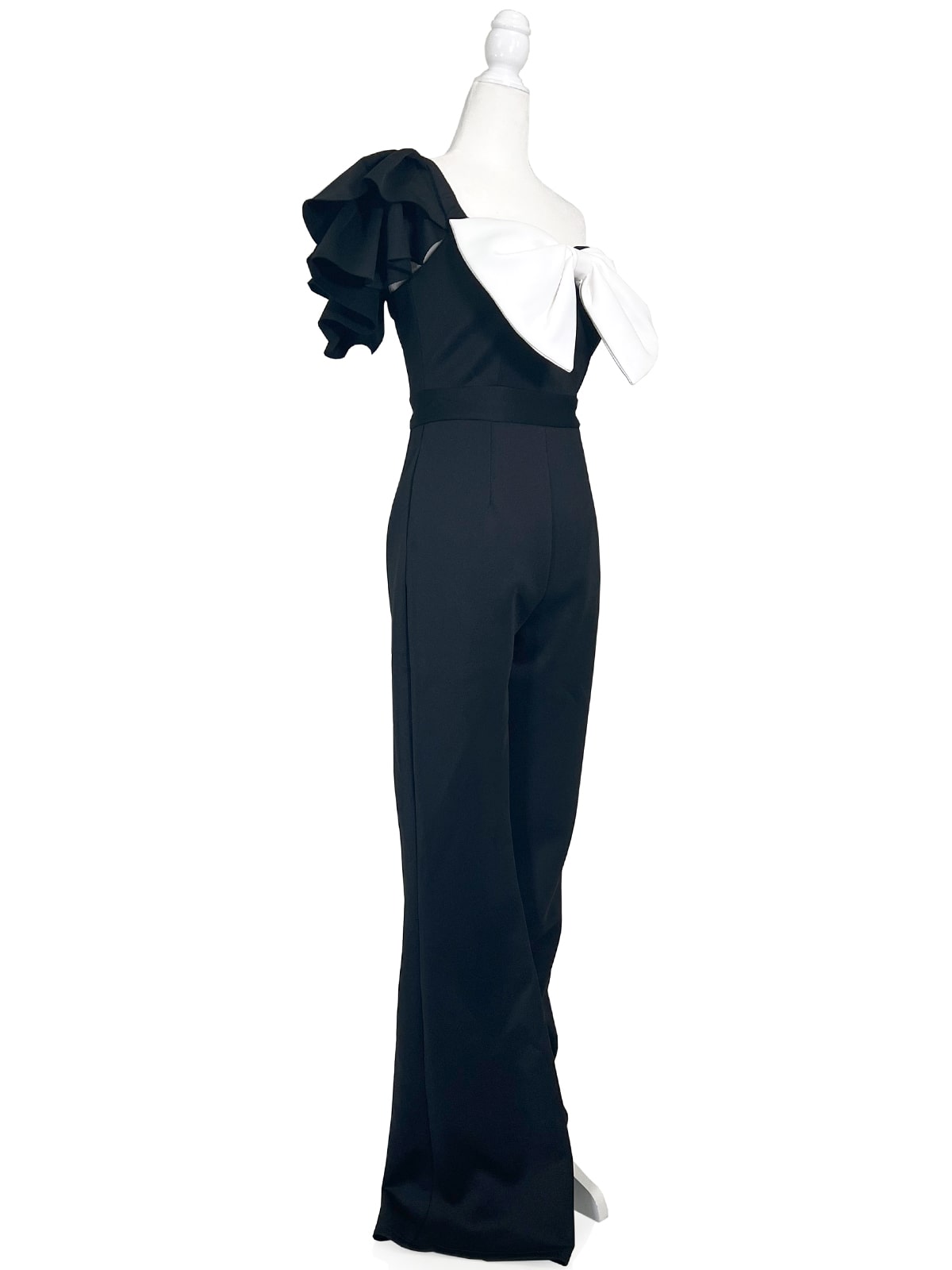 Contrasted color interview fun fashion jumpsuits