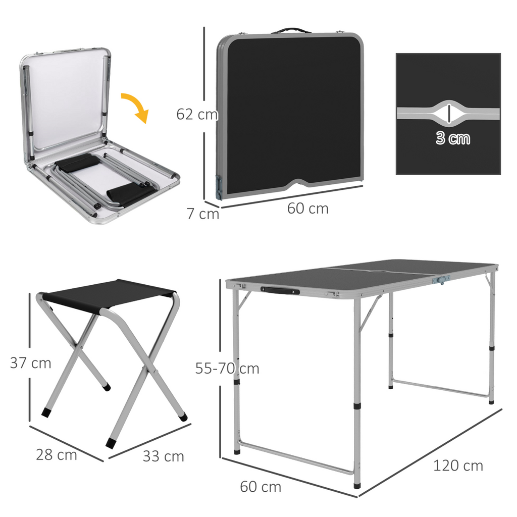 Camping Table and Chairs