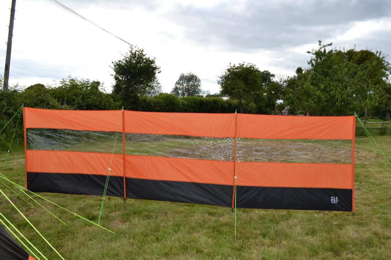 Orange Compact Vision Windbreak - OLPRO
