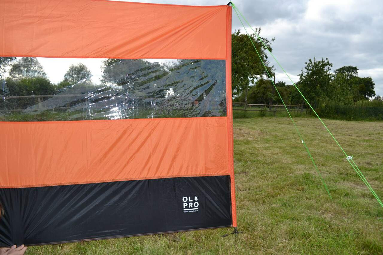 Orange Compact Vision Windbreak - OLPRO