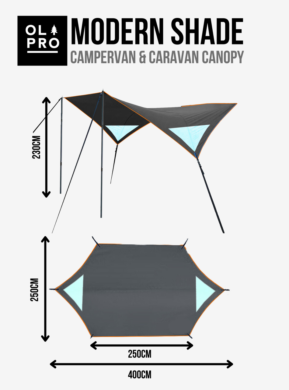 Modern Shade Canopy | OLPRO
