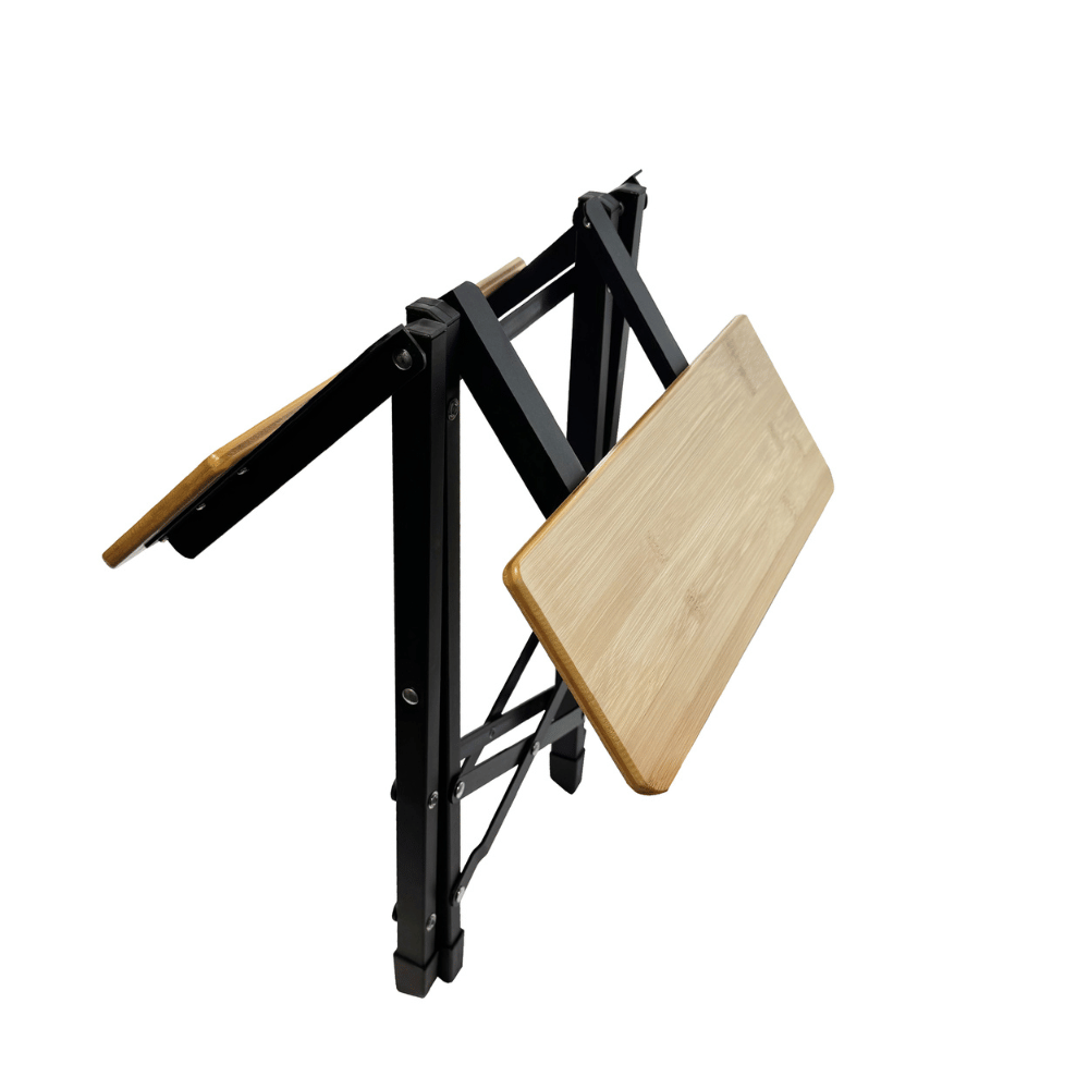 Bamboo Camping Stool 2 Fold