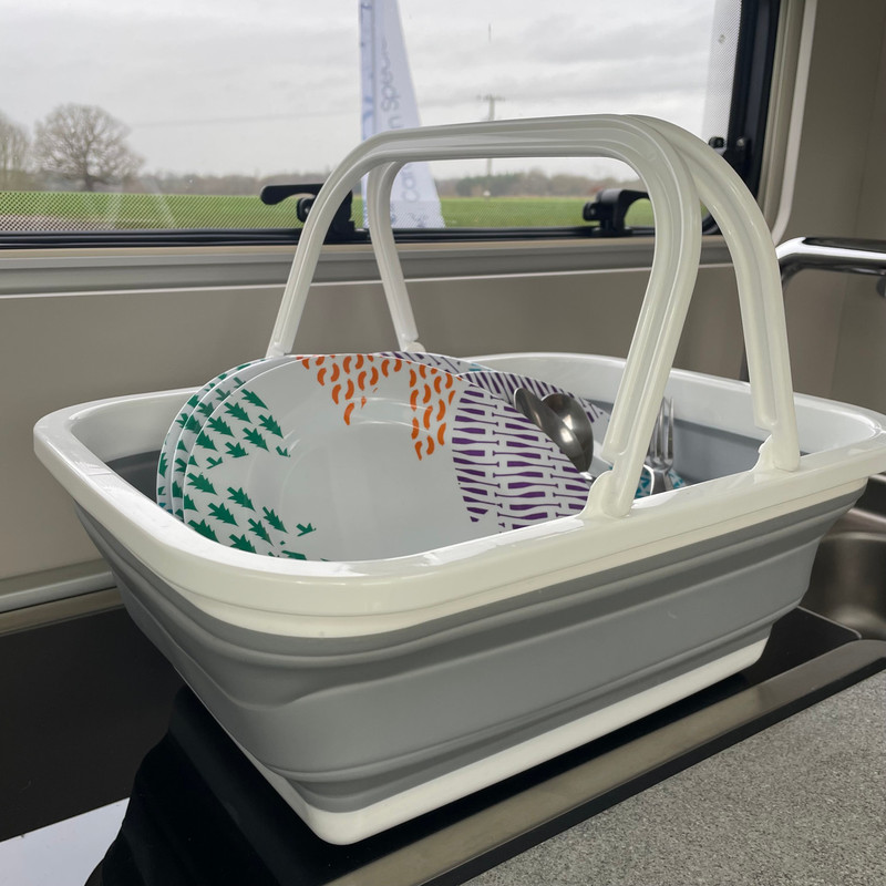 Collapsible Washing Bowl with Handles