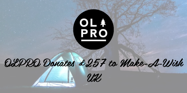 OLPRO give £257 to Make-A-Wish - OLPRO