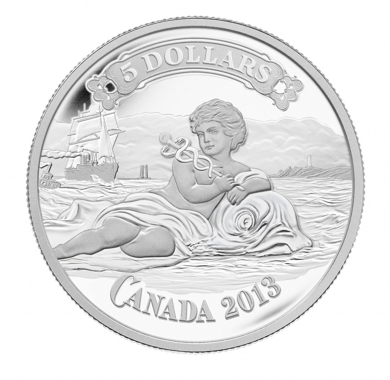 2015 $5 FINE SILVER COIN BANK NOTES SERIES: CANADIAN BANKNOTE VIGNETTE ...
