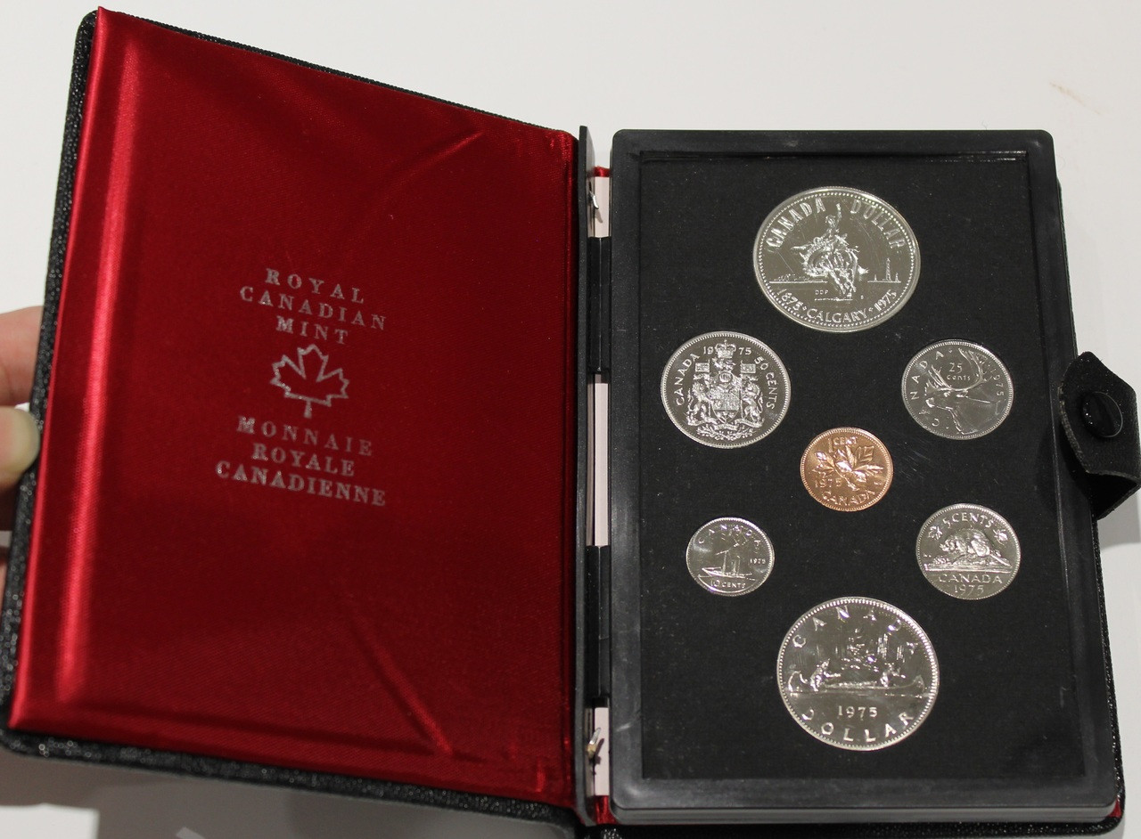 Browse Canadian coins minted in 1975
