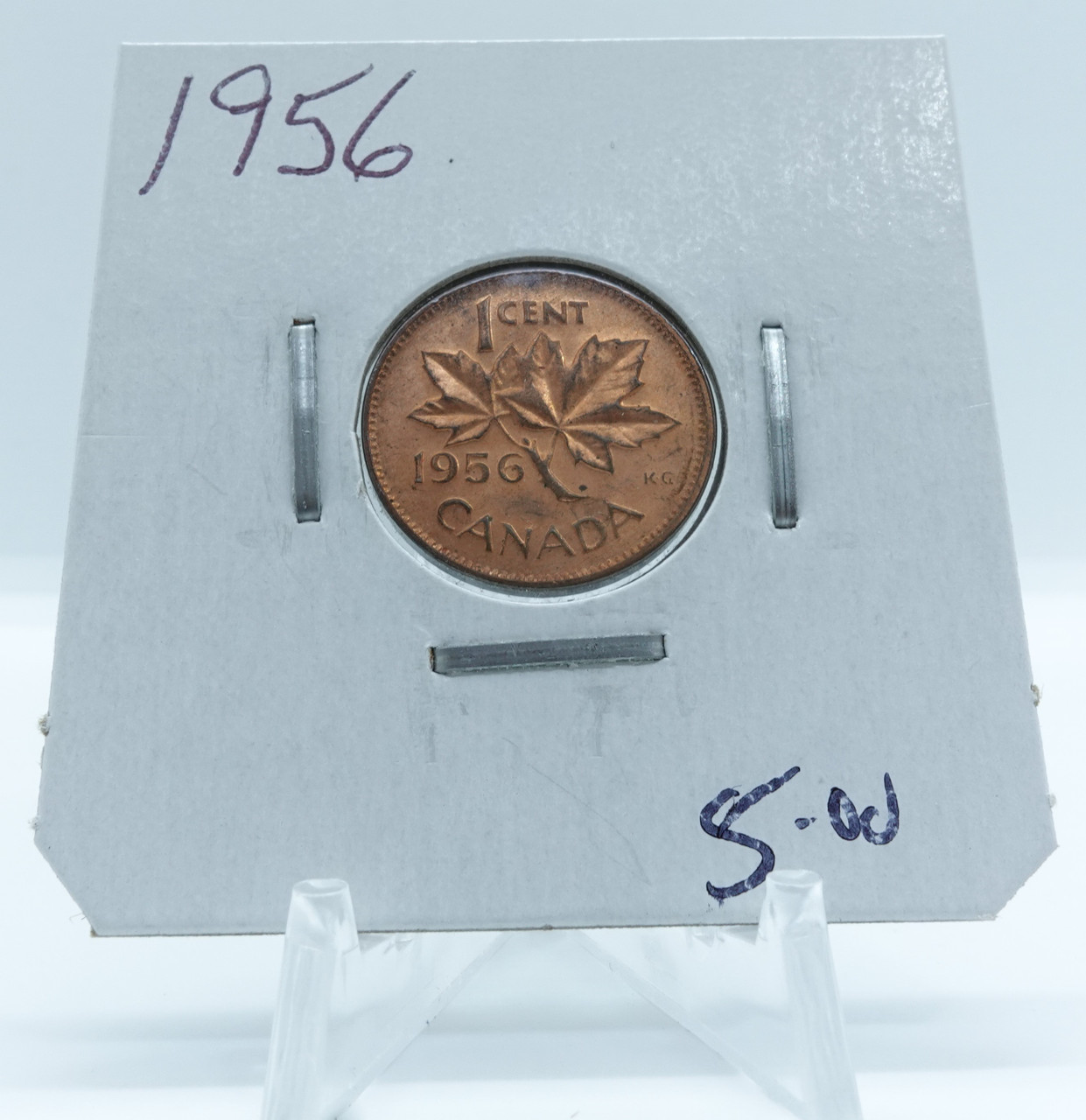 1956 CIRCULATION CANADIAN 1-CENT - West Edmonton Coin & Stamp