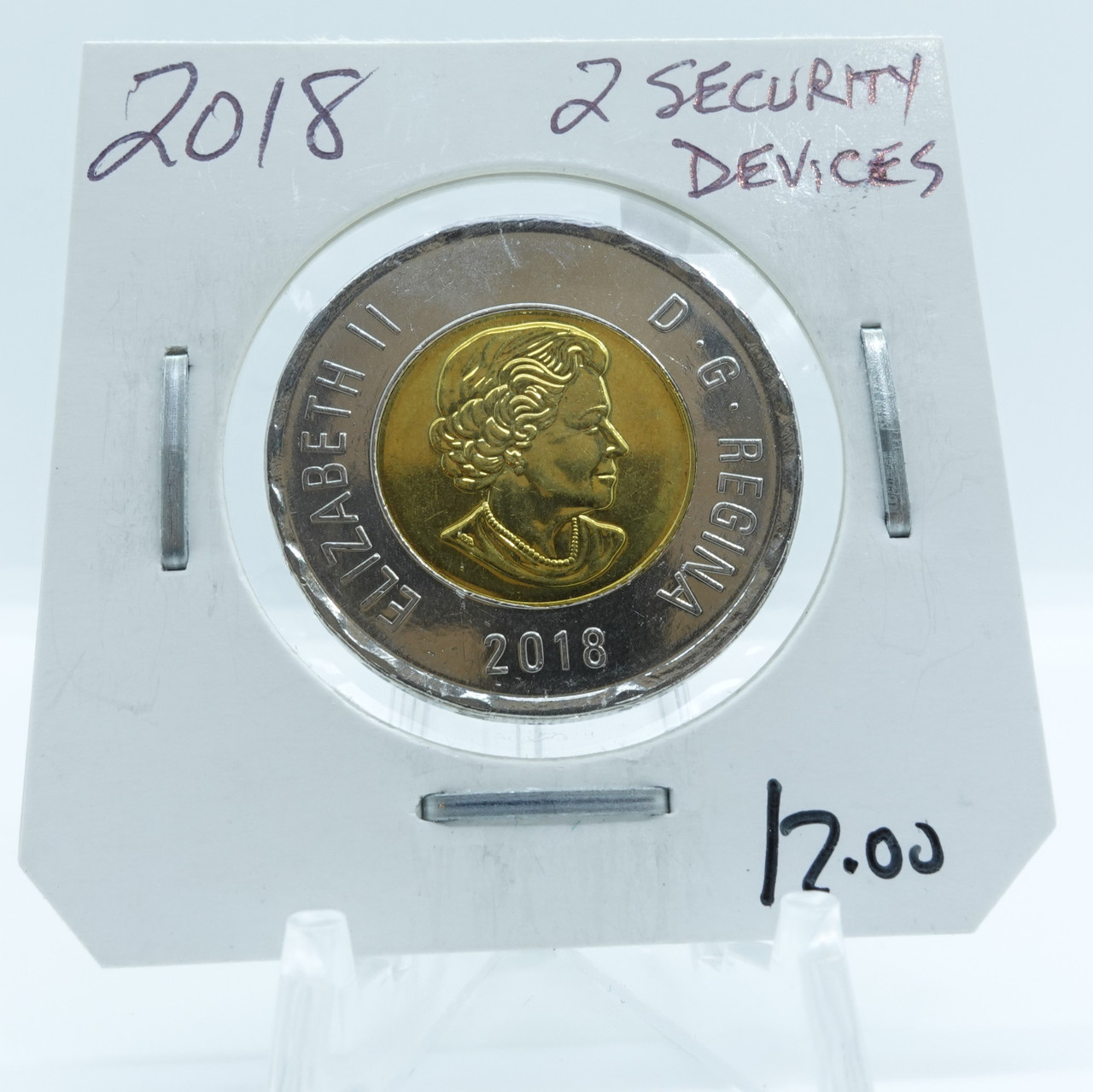 2018 CIRCULATION CANADIAN TOONIE 2 SECURITY DEVICES - West Edmonton ...
