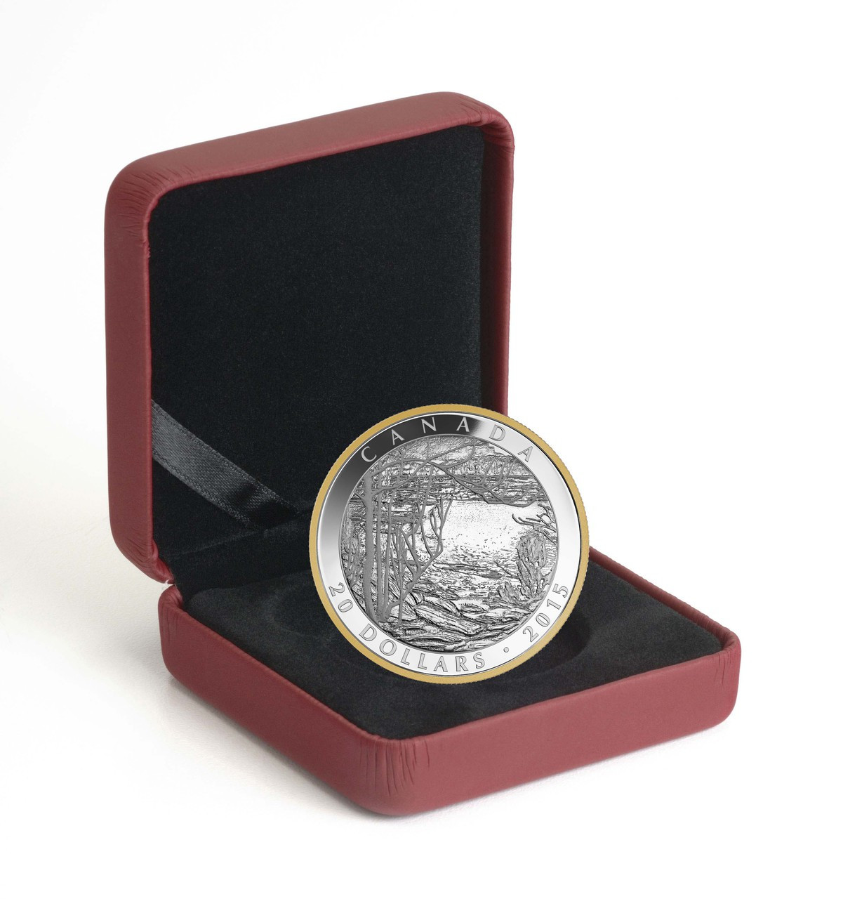 2015 $20 FINE SILVER COIN - TOM THOMSON: SPRING ICE (1916) - West ...