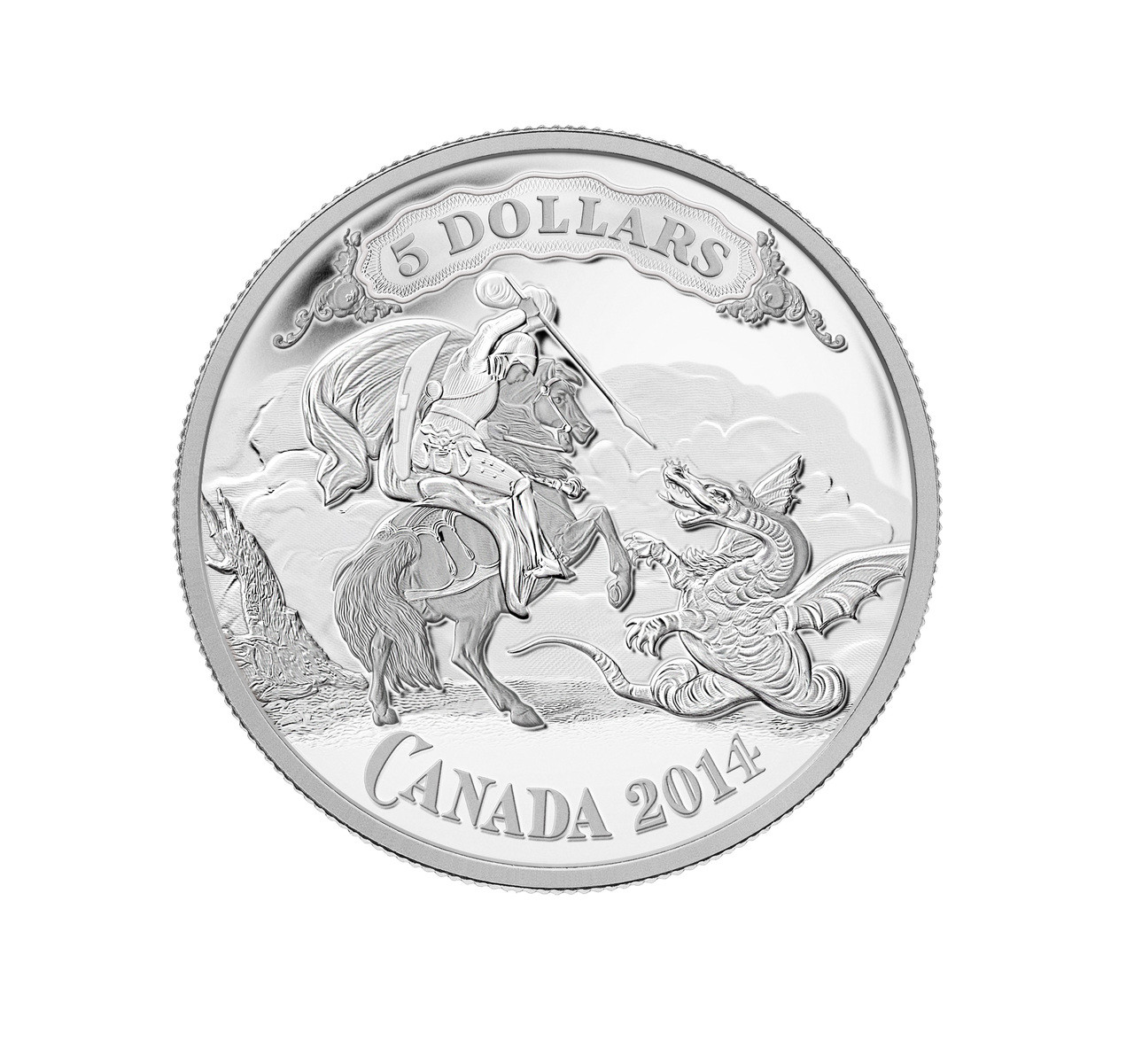 2015 $5 FINE SILVER COIN BANK NOTES SERIES: CANADIAN BANKNOTE VIGNETTE ...