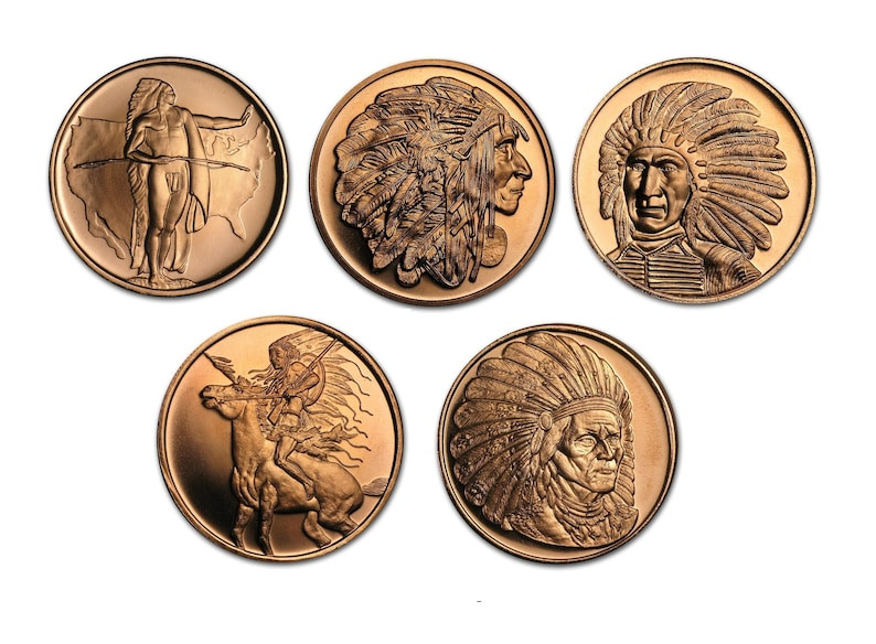 NATIVE AMERICAN INDIANS COIN SET - West Edmonton Coin & Stamp