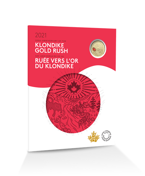 2021 Commemorative Loonie 125th Anniversary Of The Klondike Gold Rush