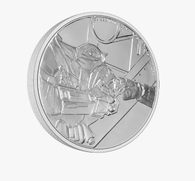 2022 $2 FINE SILVER THE MANDALORIAN CLASSIC- GROGU COIN - West Edmonton ...