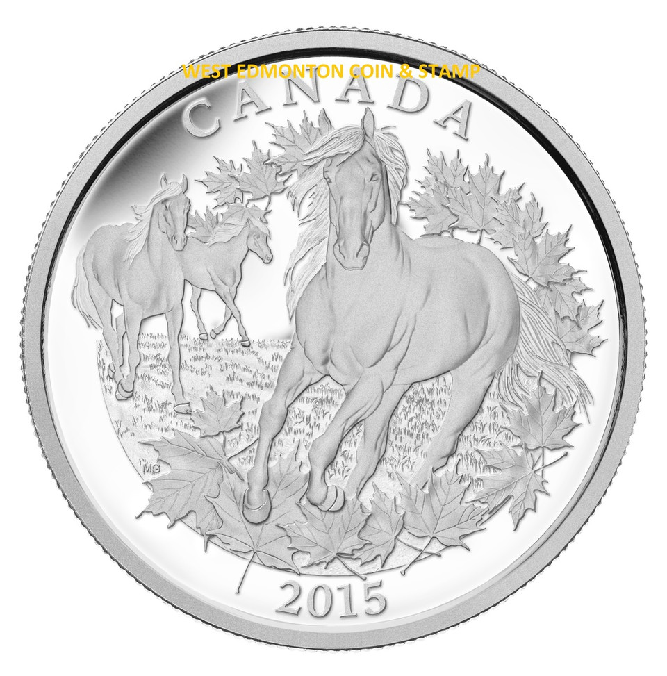 2015 $5 FINE SILVER COIN BANK NOTES SERIES: CANADIAN BANKNOTE VIGNETTE ...