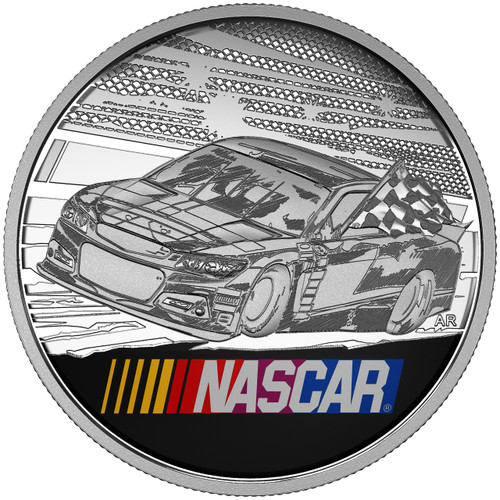 SALE - 2016 1OZ. FINE SILVER MEDALLION NASCAR® - West Edmonton Coin & Stamp