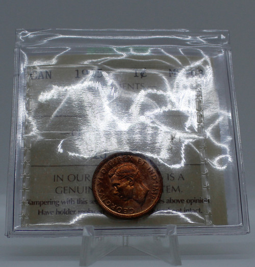 1945 CIRCULATION CANADIAN 1-CENT MS-63 RED - West Edmonton Coin & Stamp