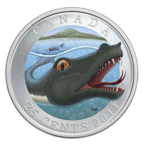 2011 - 25¢ CANADIAN MYTHICAL CREATURES: MEMPHRE - West Edmonton Coin ...