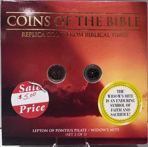 2004 COINS OF THE BIBLE (THE WIDOWS MITE) : REPLICA COINS FROM BIBLICAL ...