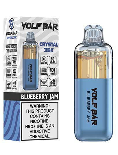 Volf Bar Crystal 35K Pod Disposable | Kingdom Vapor Wholesale