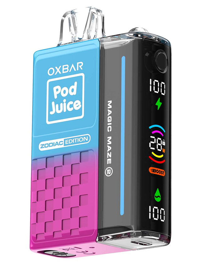 Pod Juice x OXBAR Magic Maze 30K Disposable ZERO NIC | Kingdom Vapor ...