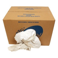 Cloth Rags #1 White 20 Pound Box