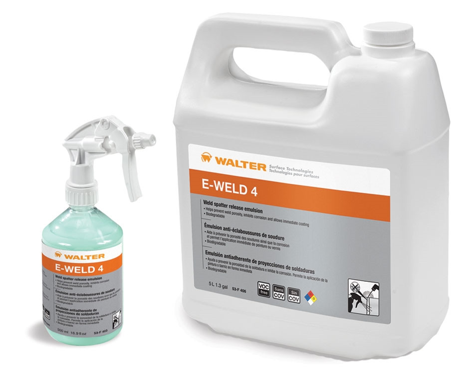 Walter 53-F 405 E-WELD 4 Spatter Block, Trigger Spray - 5L Available at ...