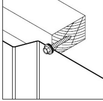 SFS Intec Woodgrip Screw #9 With Neo Bonded Washer