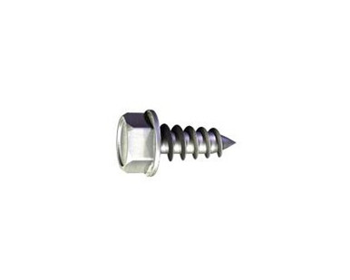 Grabber 8 x 9/16" Hex Head Fine Thread, STREAKER, Clear Zinc Screw