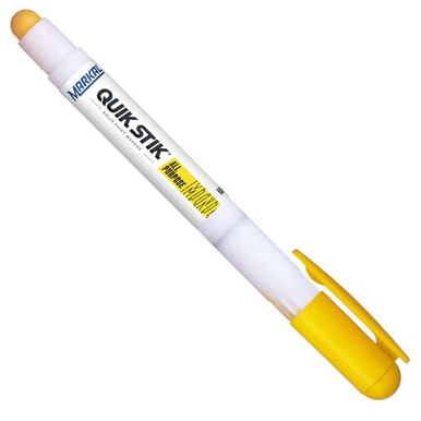 Yellow Quik Stik All Purpose Mini Solid Paint Marker