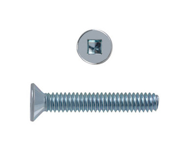 Machine Screw 6-32 MSP632FRZR Flat Head - Steel Plated