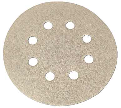 Klingspor Abrasive Velcro Discs, 5"- 8 Hole, 100G, PS33CK, paperback