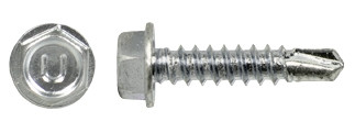 Ucan TRH 122B Hex Washer Head #12 x 2 inch TEK Screw - Ruspro Coated
