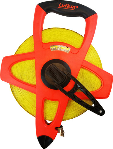 Lufkin FM100CME13mm (1/2") x 100m (328') Hi-Viz Orange Fiberglass, 2 ...