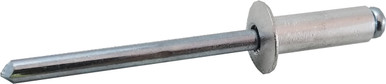 Open End Rivet Dome Head, Aluminum / Aluminum Mandrel