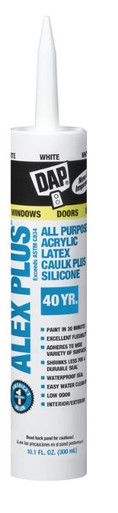 DAP Alex Plus - White at Edmonton Fasteners and Tools Ltd.