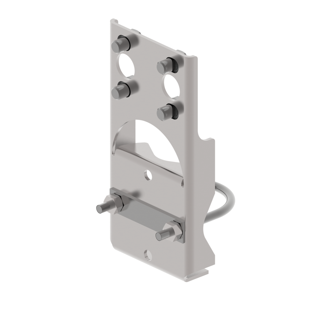 Rosemount™ B3 Traditional Flange Bracket Kit, 2-in Pipe Mount ...