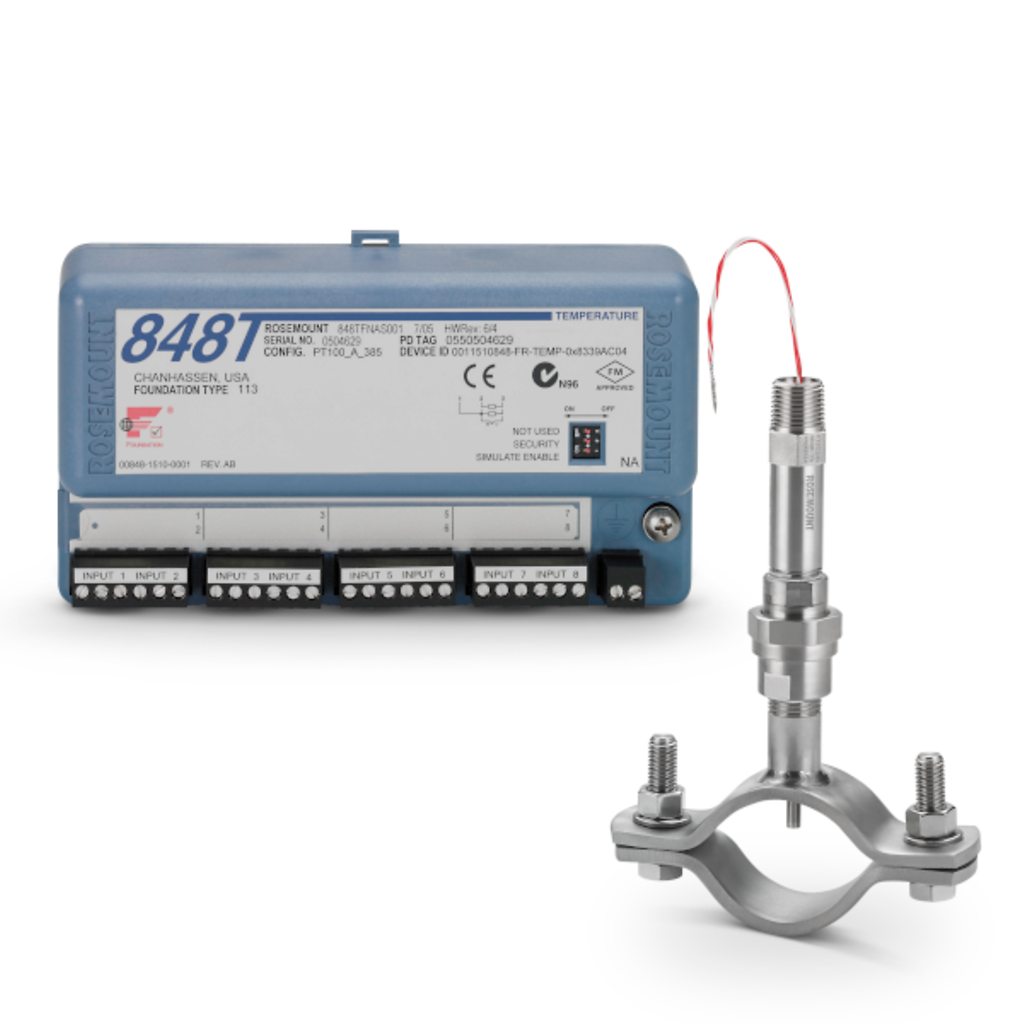 Rosemount™ 0085 Pipe Clamp Temperature Sensor and 848T Temperature ...