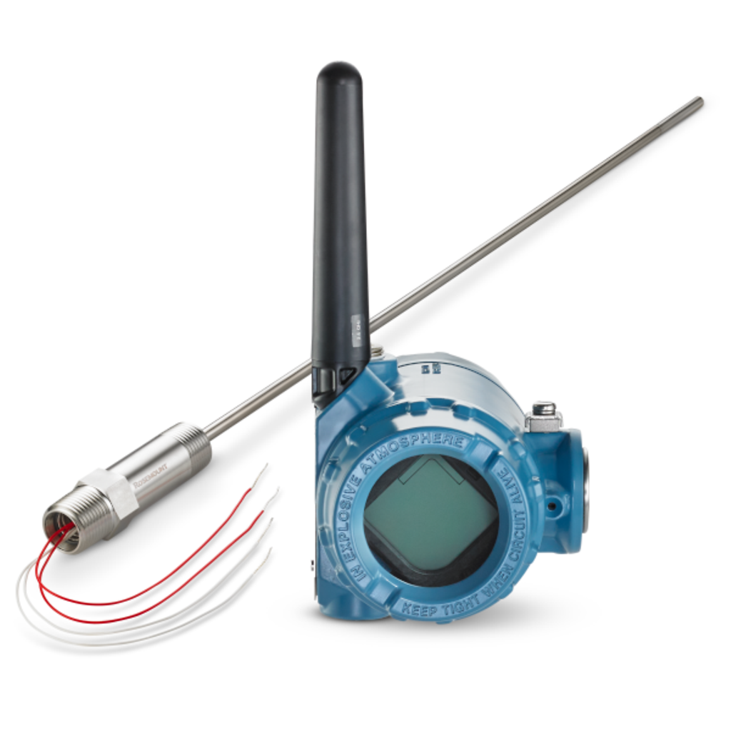Rosemount™ 214C RTD Temperature Sensor and 648 Temperature Transmitter ...
