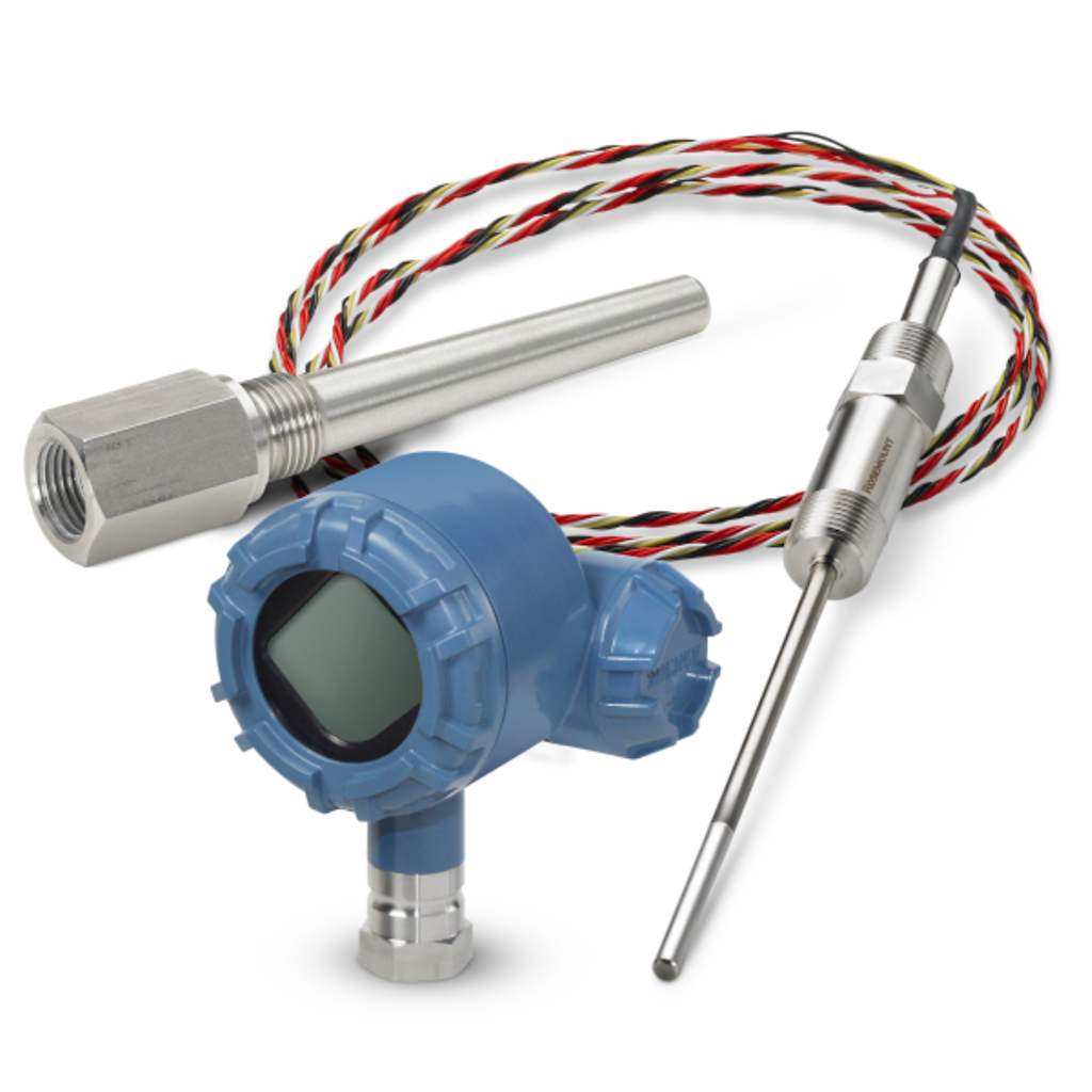 Rosemount™ 214C RTD Temperature Sensor, 248 Wireless Transmitter and ...