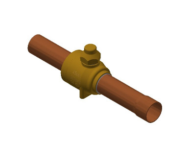 009L7002 Danfoss Shut-off ball valve, GBC 35s - AC drives & controls