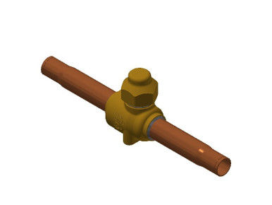 009L7031 Danfoss Shut-off ball valve, GBC 10s - AC drives & controls