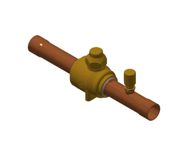 009L7065 Danfoss Shut-off ball valve, GBC 18s - AC drives & controls