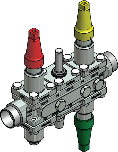 027L3450 Danfoss Valve station - AC drives & controls